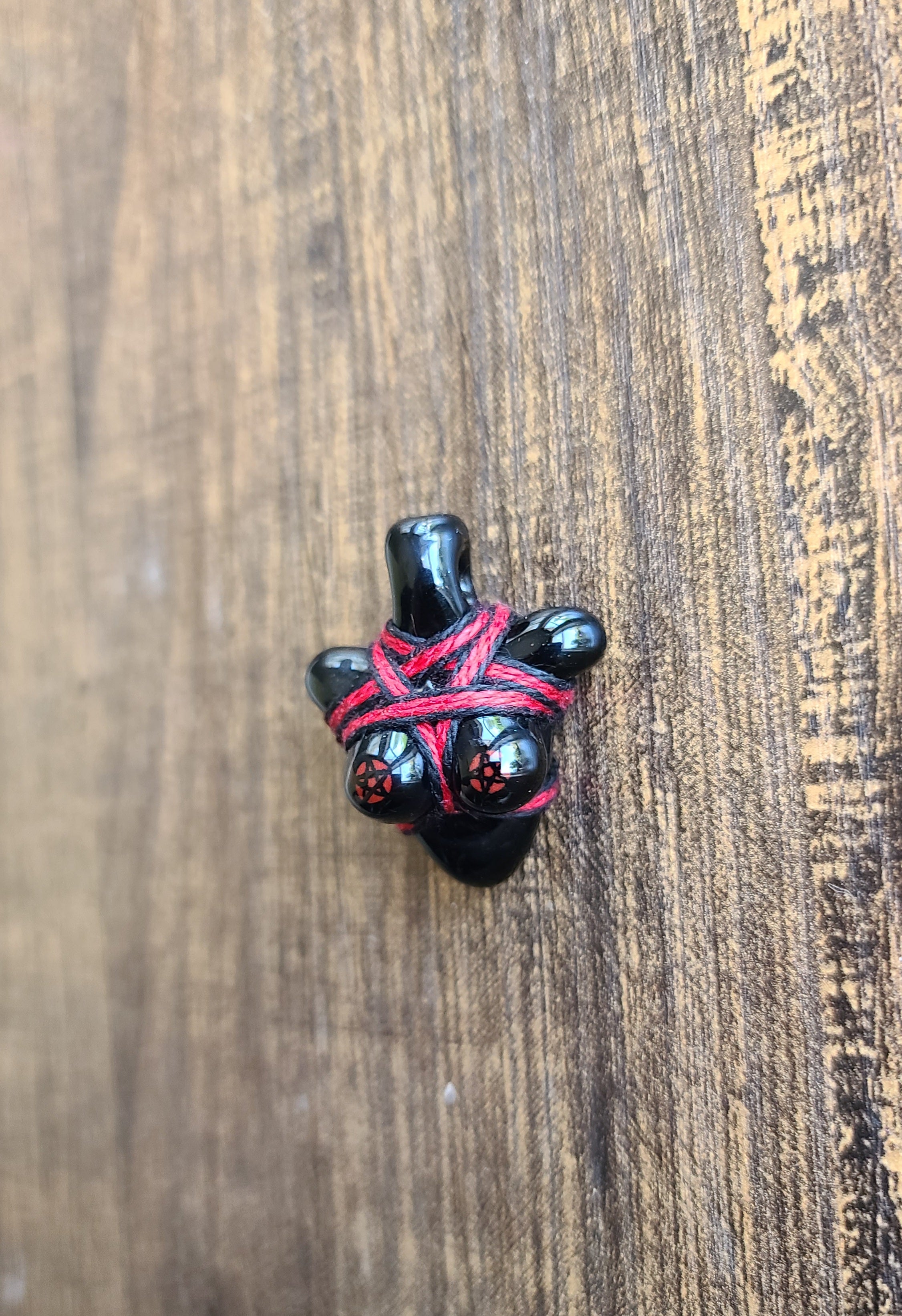 Pentagram shibari chest pendant – Ropeboundkitten