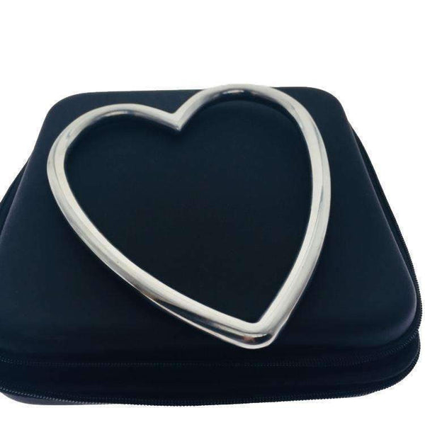 Shibari Heart Ring Stainless Steel – Ropeboundkitten